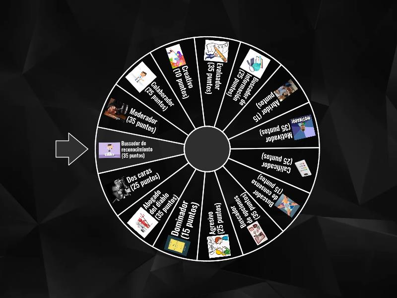 ROLES - Spin the wheel