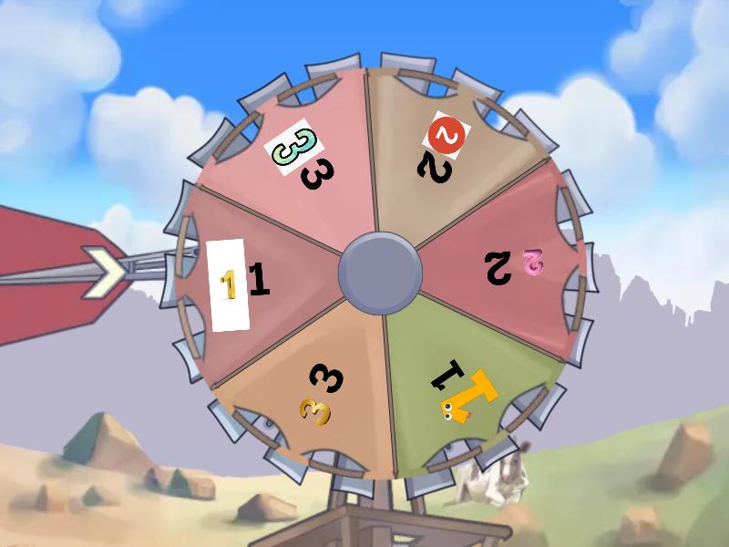 Numbers - Spin the wheel