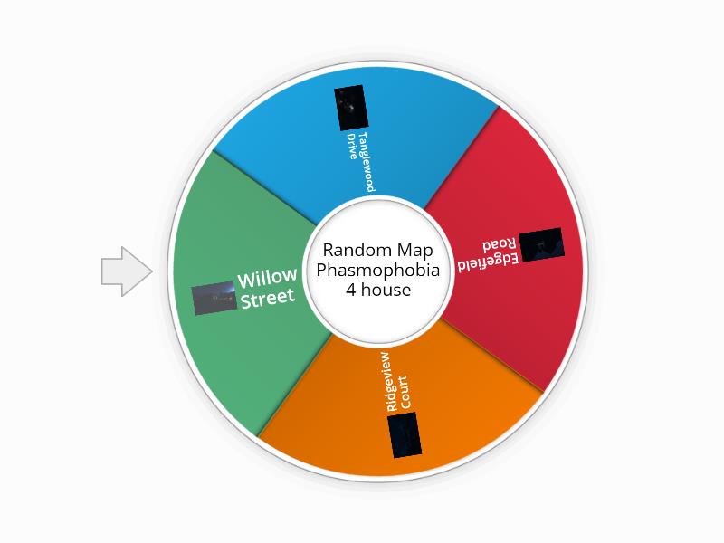 Random Map Phasmophobia 4 house - Spin the wheel