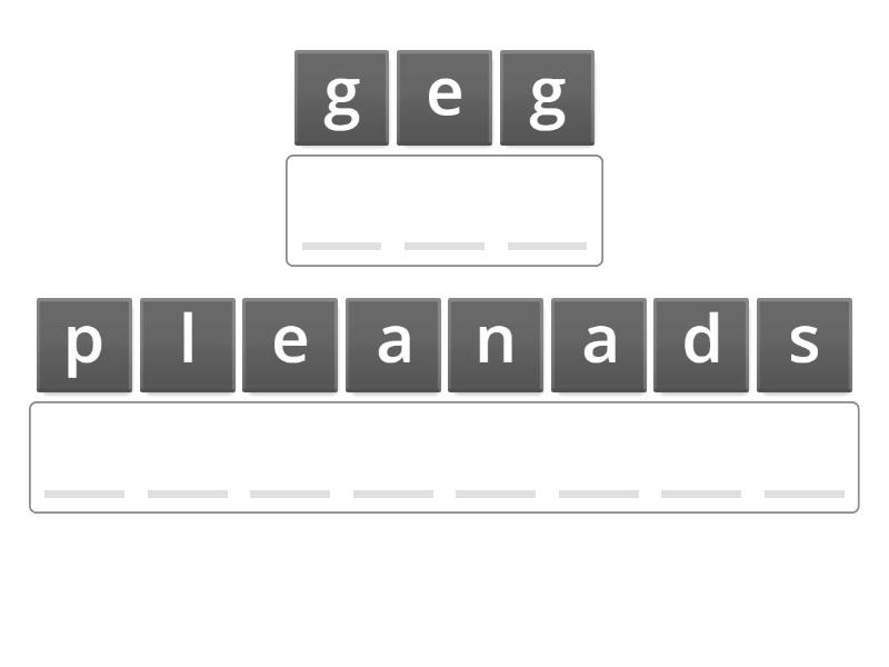 what is this? - Anagram