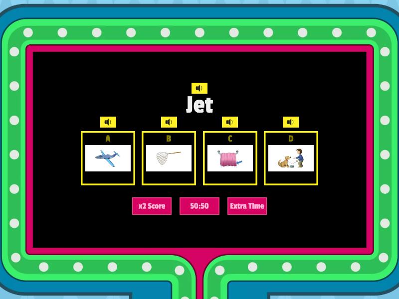 Oxford Phonics e-et-en-ed - Gameshow quiz