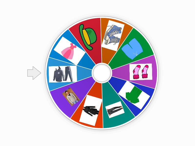Clothing Wheel - Spin the wheel