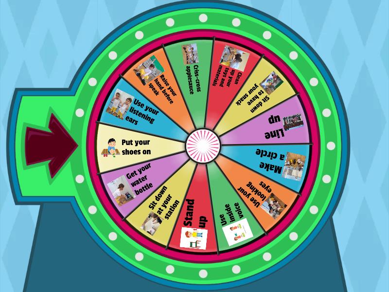 Commands - Spin the wheel