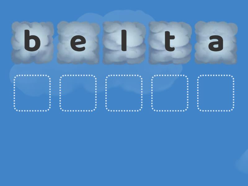 Furniture (BE2) - Anagram