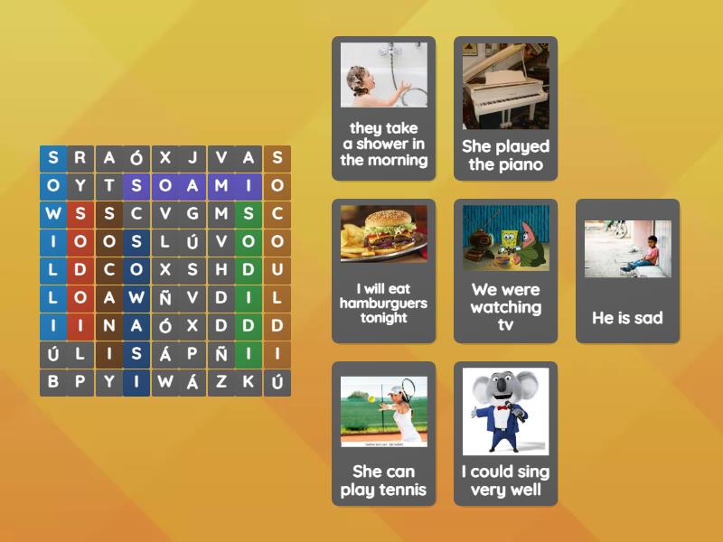 Soup Letter So - Sopa de letras