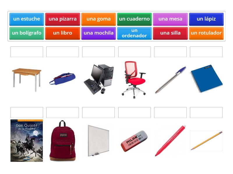 Objetos de la clase G1 - Match up