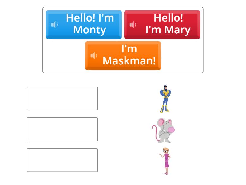 KB - hello unit, characters - Match up
