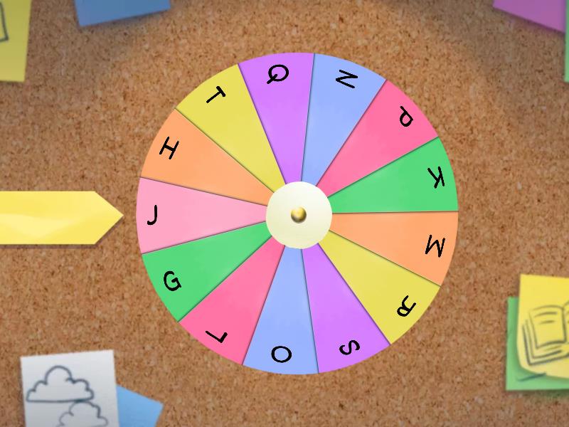 Alphabet - Spin the wheel