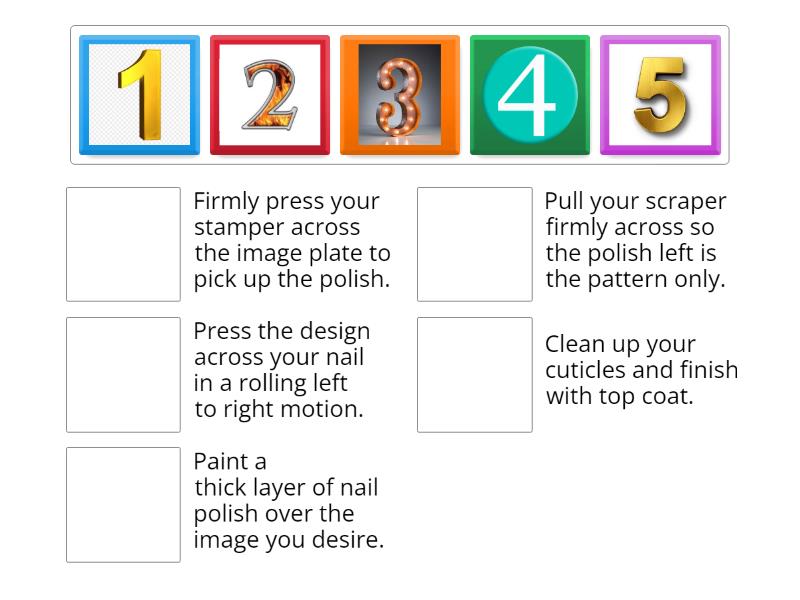 Sequencing the Events - Match up