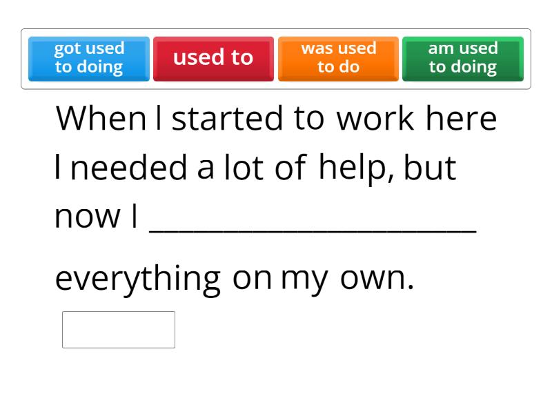 Own It, 3 Unit1 - Complete the sentence