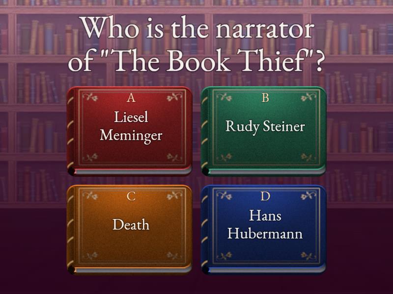 The Book Thief - Prologue - Quiz