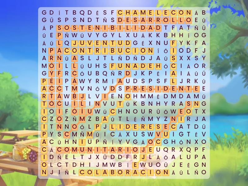 JLI - Sopa de letras