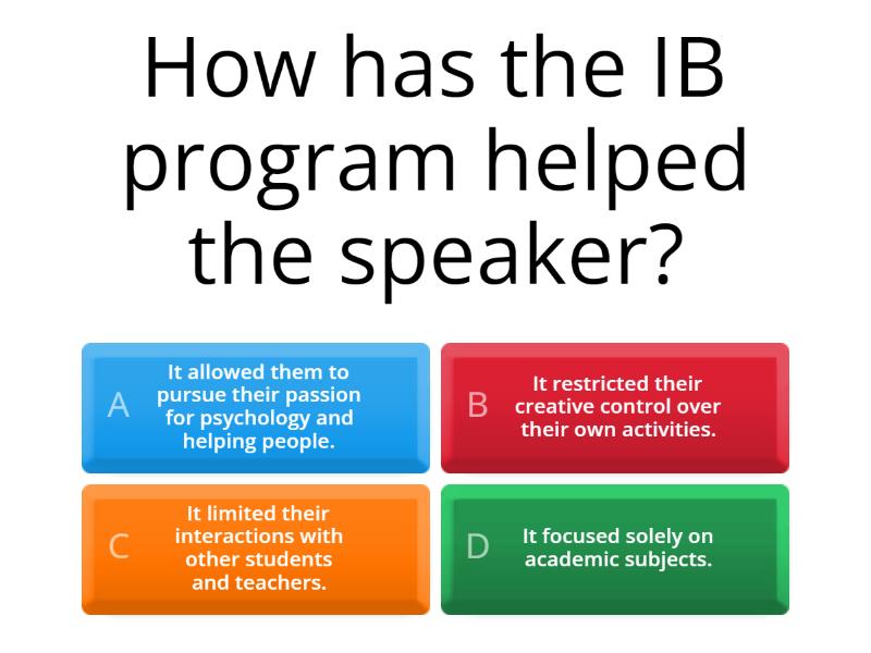 International Baccalaureate: Empowering Learners to Thrive and Make a ...