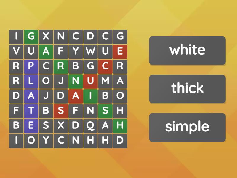 Games Wordsearch