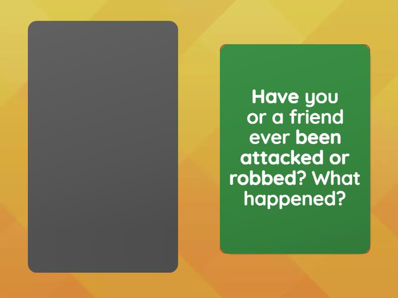Passive voice - Speaking cards Passive voice - Speaking cards