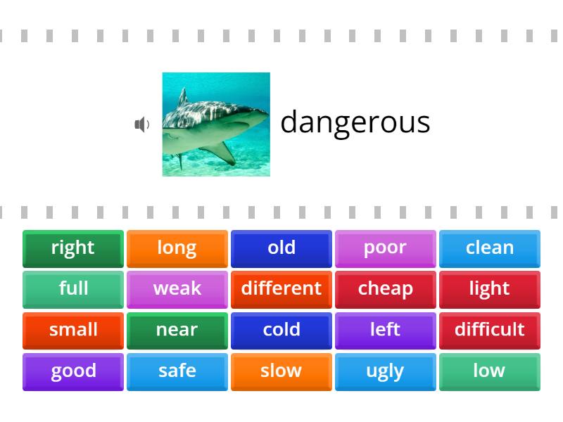 EF elementary 2B Adjectives - Find the match