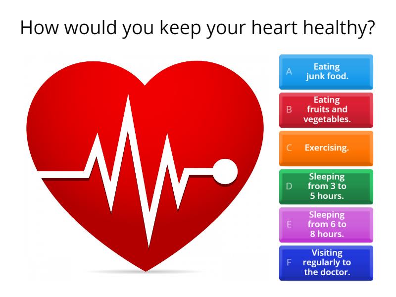 Tips for a healthy heart - Quiz