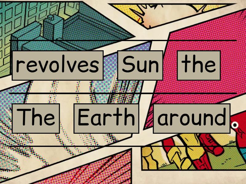 Simple Present Tense - Jumbled Sentence - Unjumble