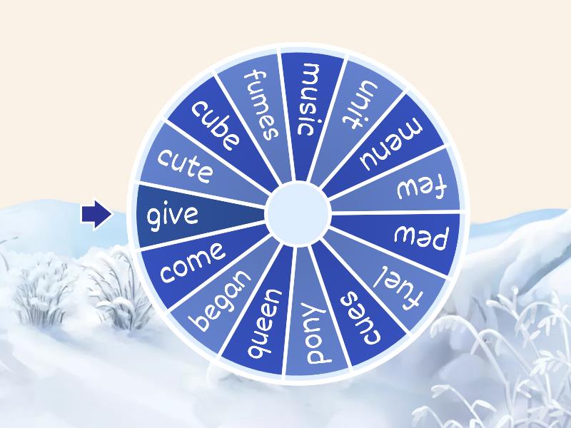 Wonders Unit 3 Week 5 - Random wheel