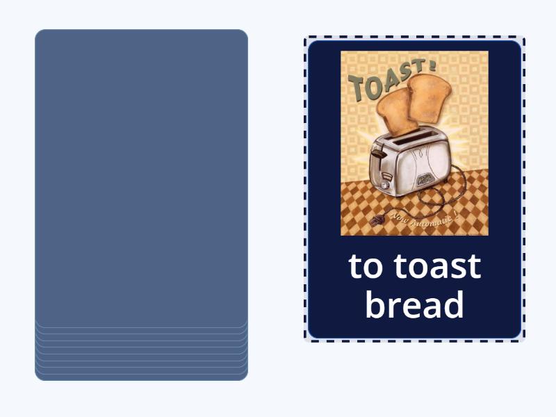 Team Together 3 Unit 2 Cooking Verbs - Speaking cards