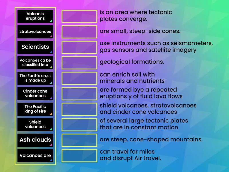 VOLCANOES - Match up