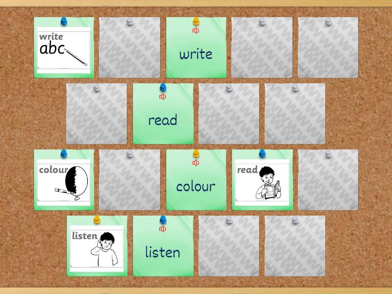 Task cards - Matching pairs