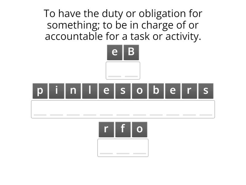 Unit 3 MARENG reading 2 Vocab - Anagram