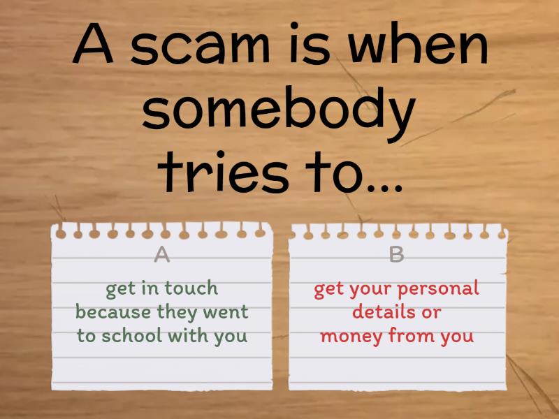 Online Scams (May 24) - Quiz