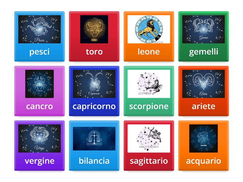 I gusti di gelato preferiti di segni zodiacali - Flip tiles