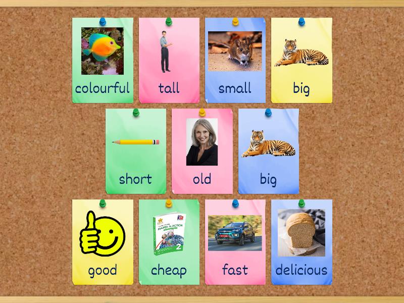 comparatives - Flip tiles