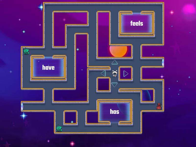 Unit 12 A1 Have - Noun / Feel - Adjective - Maze chase