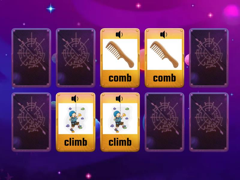 Reading -mb - Matching pairs