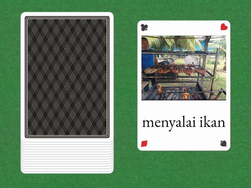 KAD IMBAS FRASA KATA KERJA ( CARA MEMASAK ) - TAHUN 4 - 6 - Speaking cards