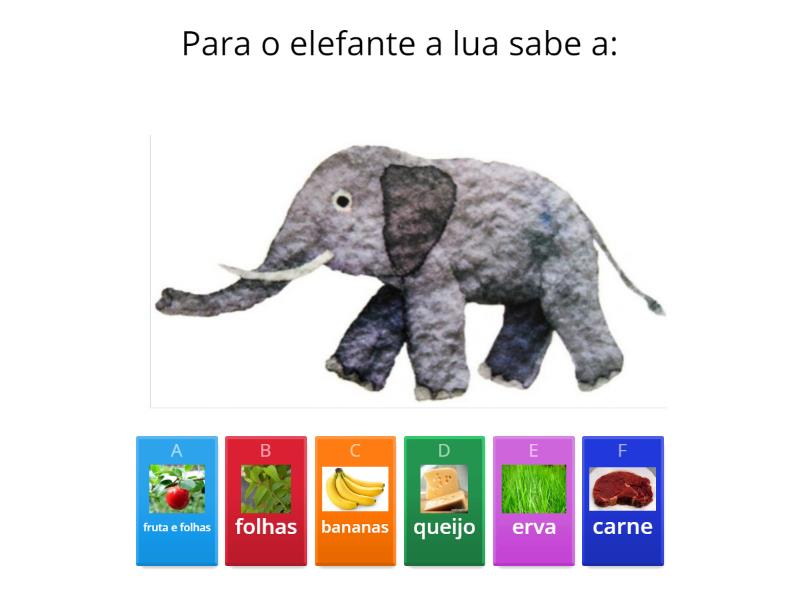 A que sabe a lua? (Jogo 2) - Quiz