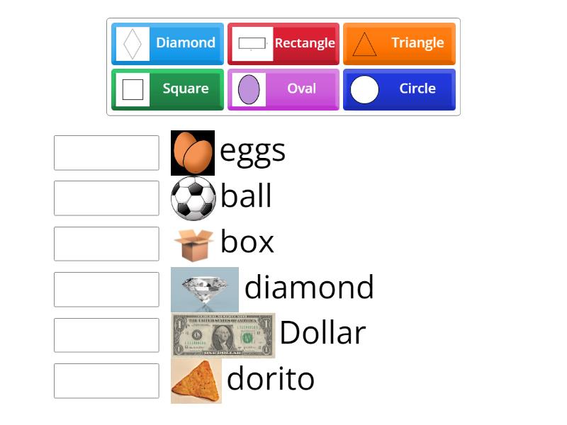 Shapes matching game - Match up