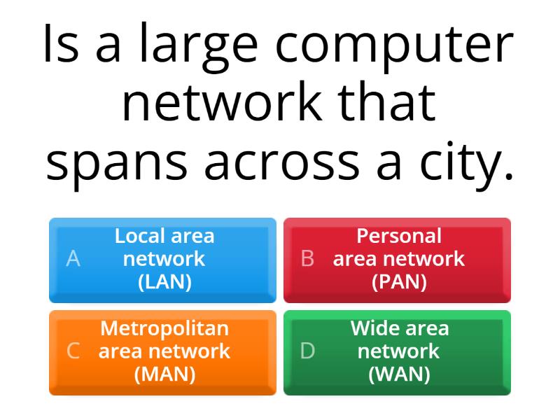 computer network - Cuestionario