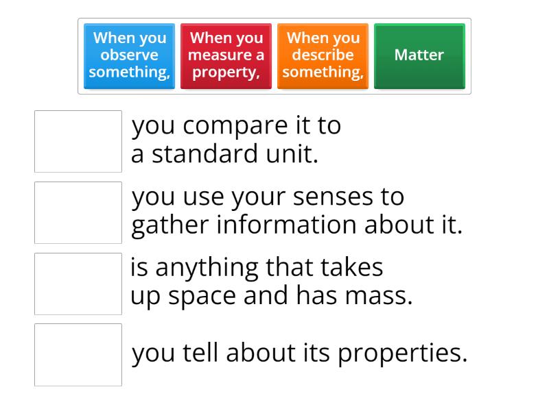 Topic 1 Lesson 1 Observing Matter - Padankan