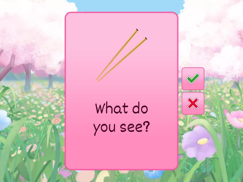 Let's go green! - Flash cards