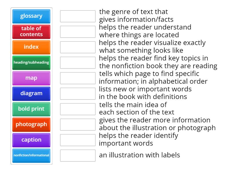 Text Features - Match up