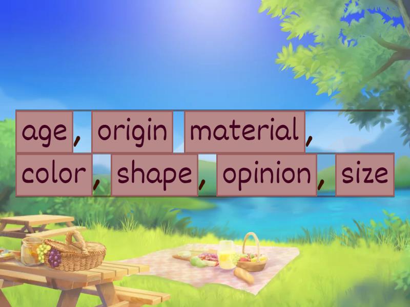 unit 13 writing review - Unjumble