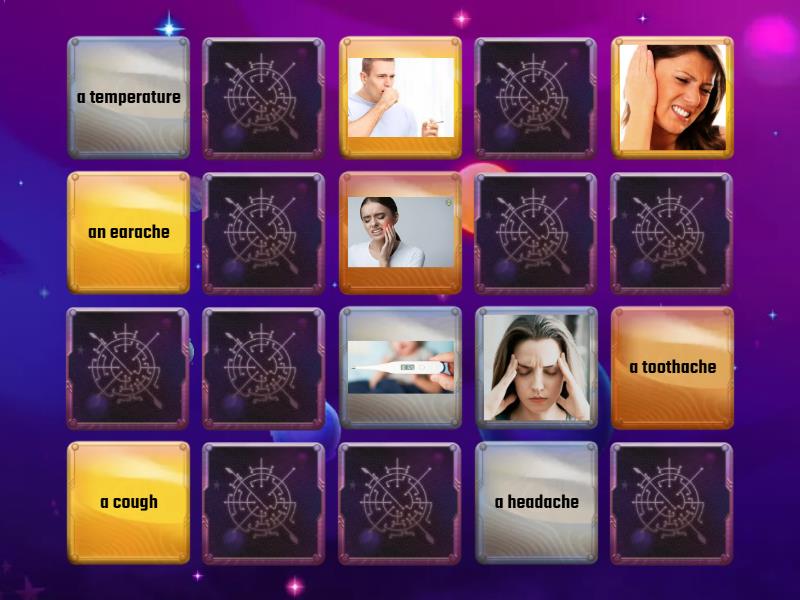 GG3 unit 5 healthy - Matching pairs