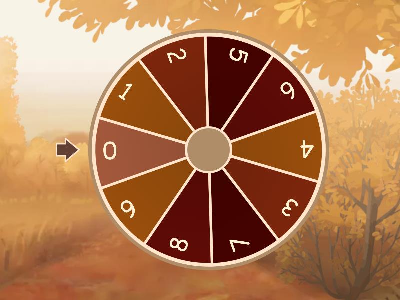 Spinner 0-9 - Spin the wheel
