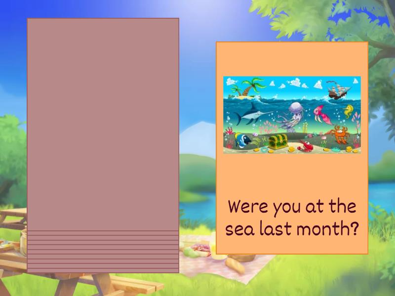 Was were - Speaking cards