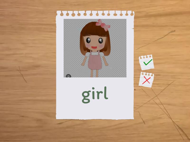 Listening - Flash cards