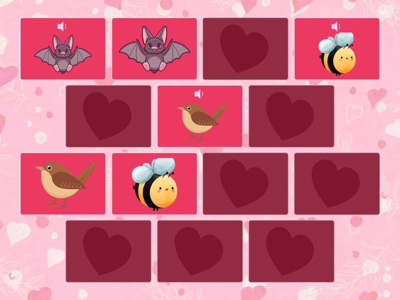 Letter /Bb/ Memory game - Parejas