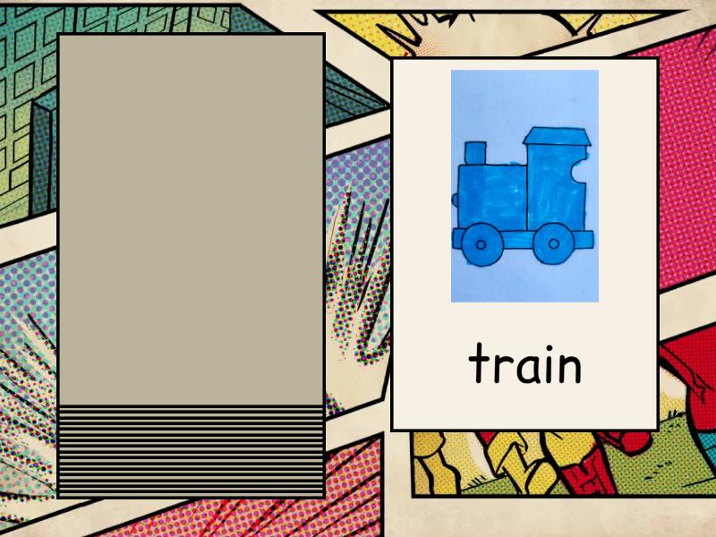 AJ Numbers, colours and toys - BINGO - Speaking cards