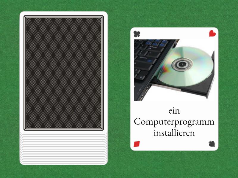 Verb "lassen" - Cartas al azar