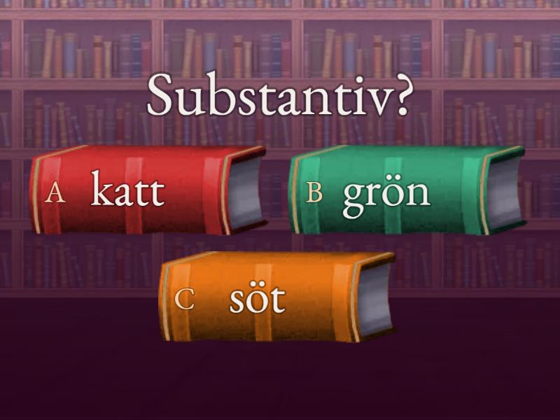 Substantiv - Quiz