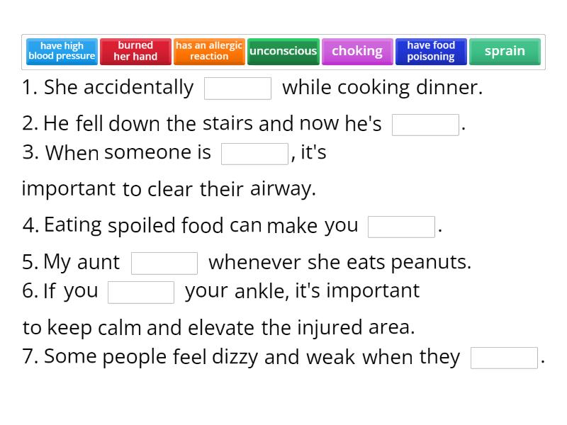 B2 Controlled practice - Complete the sentence