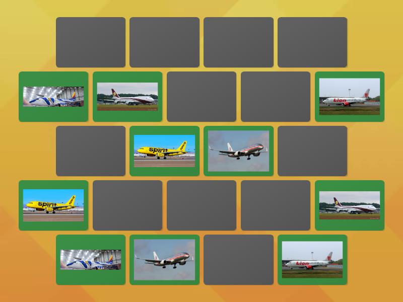 Plane - Matching pairs